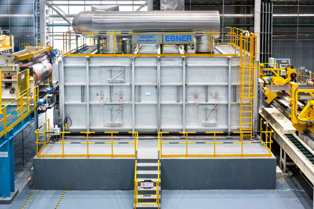 BRO Bandschwebeöfen für Aluminiumbänder de | EBNER